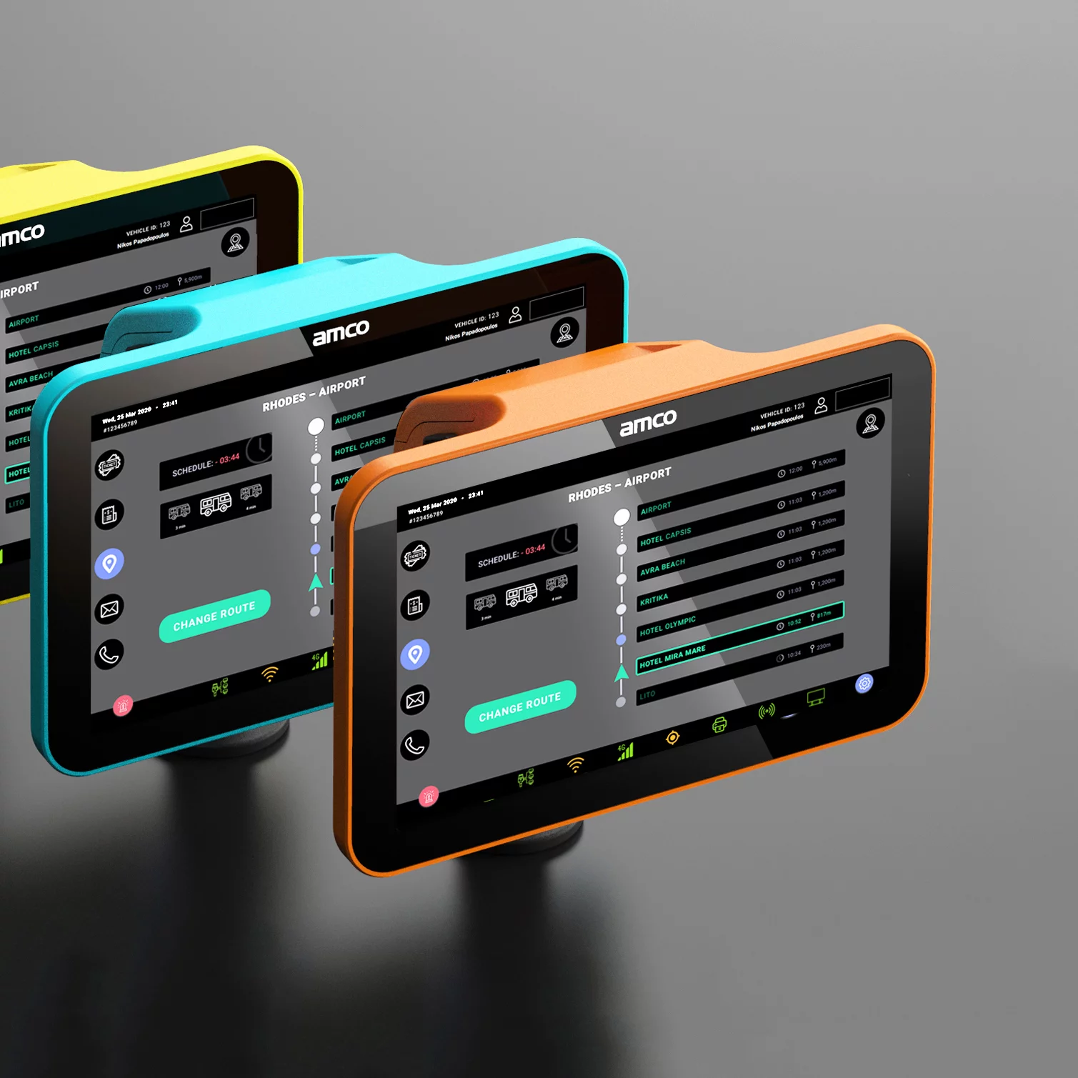 Product Design >DT-360 Driver Console | Arman Design